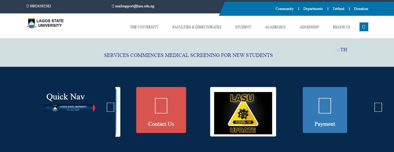 LASU Post UTME Past Questions and Answers– Download PDF File.