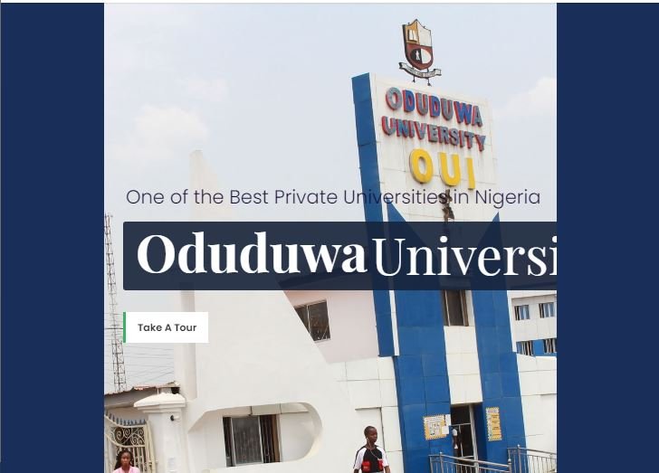 Oduduwa University Cut-Off Mark for all Courses 2021/2022 Session